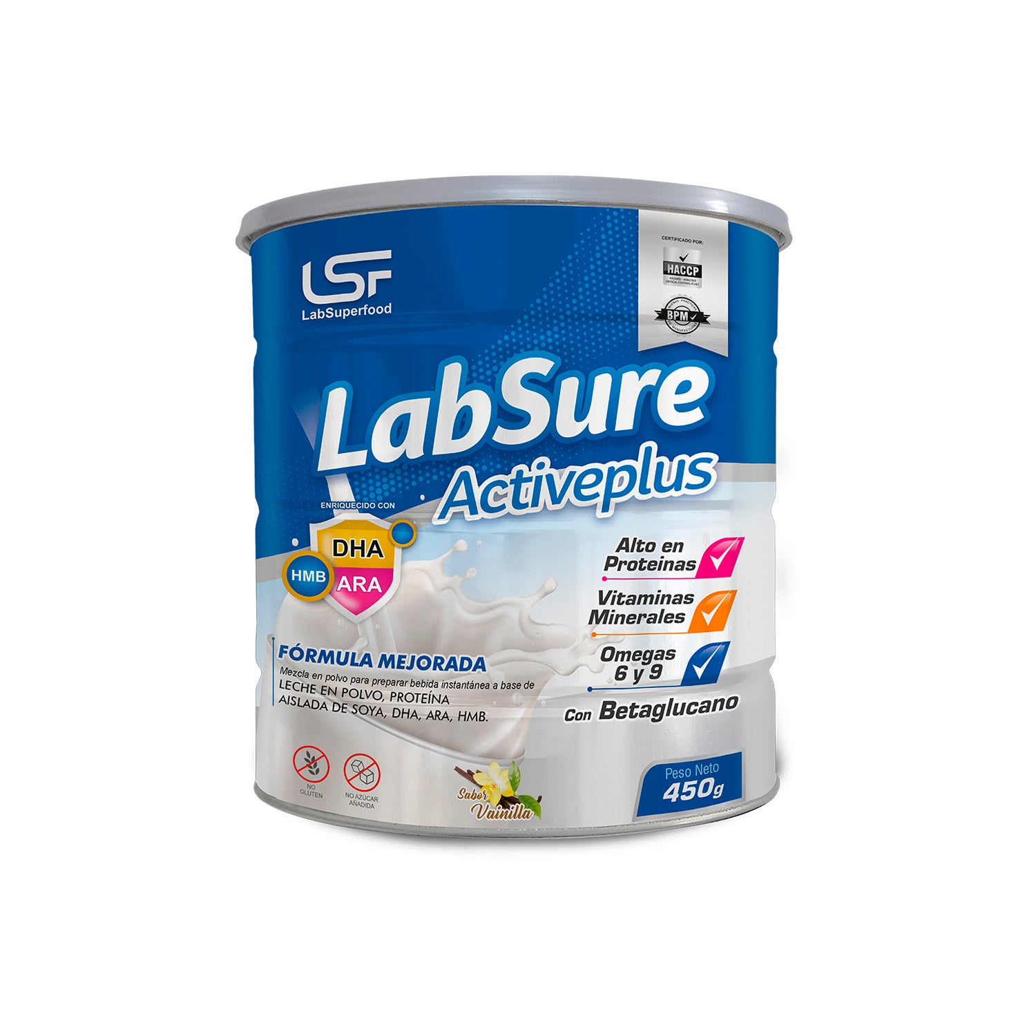 Labsure Activeplus - Lata - 450g – LabSuperfood Perú
