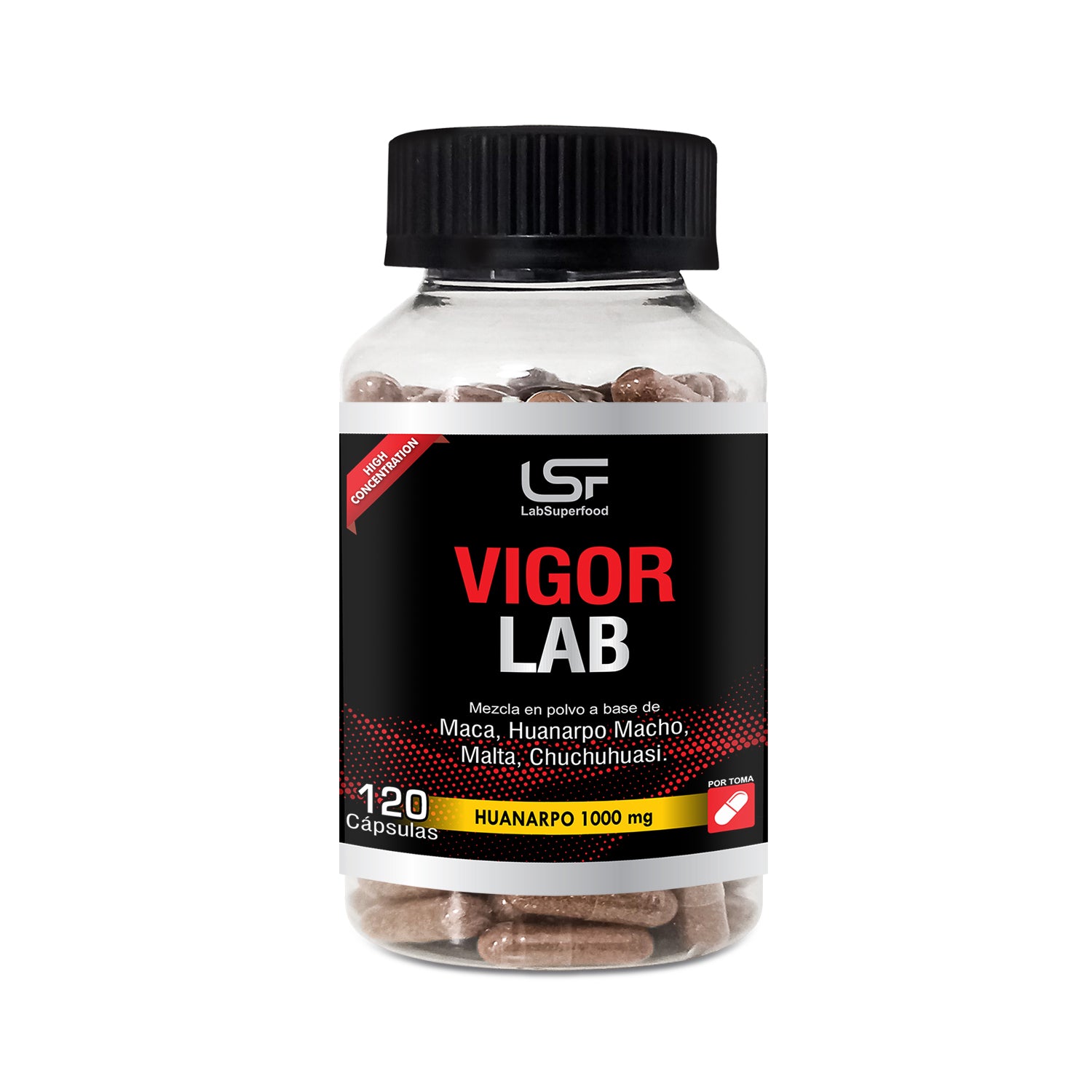 VigorLab - 120 cápsulas – LabSuperfood Perú