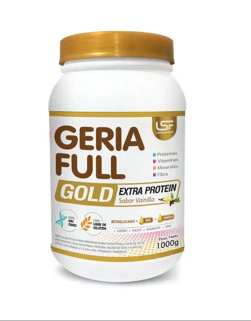 Geriafull Gold - Extra Protein 1000g – LabSuperfood Perú