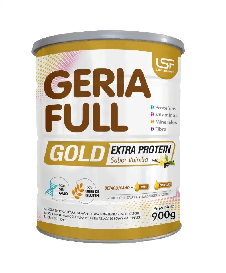 Geriafull Gold - Extra Protein 900g – LabSuperfood Perú