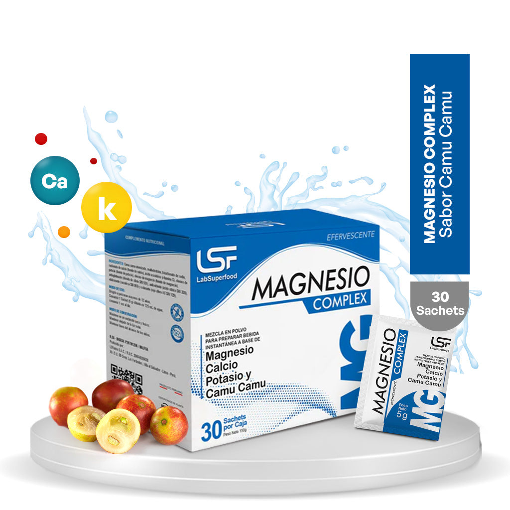 Magnesio Complex - Caja x 30 Sachets – LabSuperfood Perú